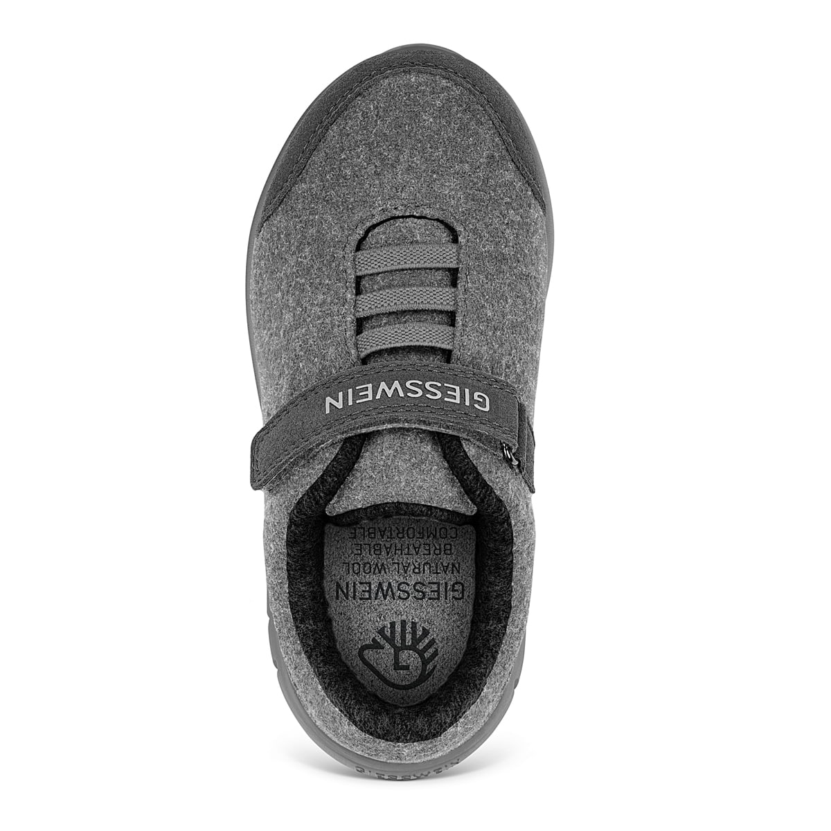 GIESSWEIN | MERINO WOOL RUNNERS KIDS | colore 017 grigio ...
