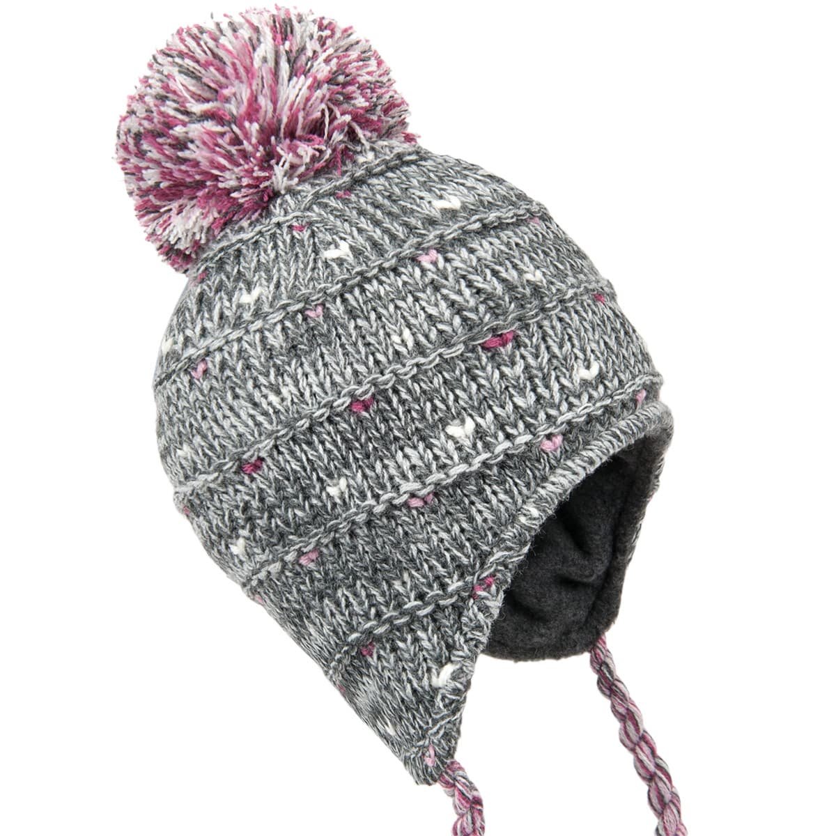 STERNTALER | cuffia peruviano con pompon e lacci --> cappelleria ...