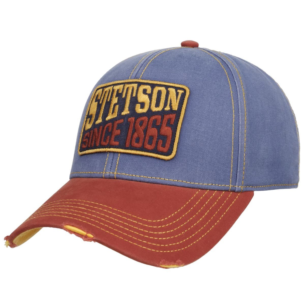 STETSON | Baseball Cap Since 1865 Vintage Distressed --> cappelleria ...