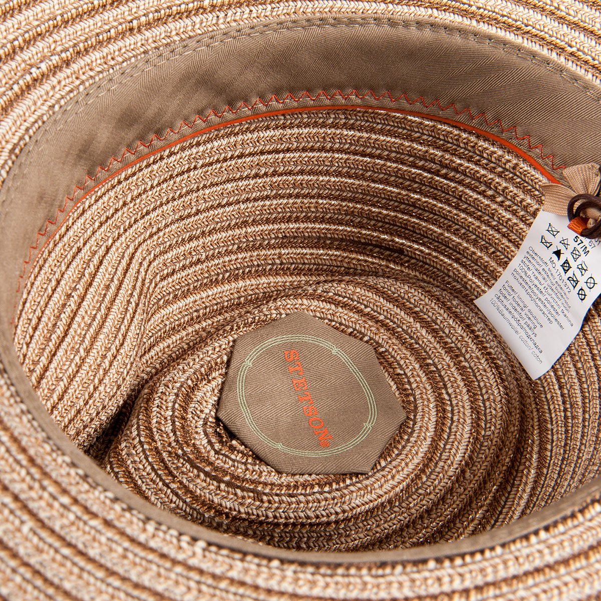 STETSON Cappello da sole Traveller Stripe Braid