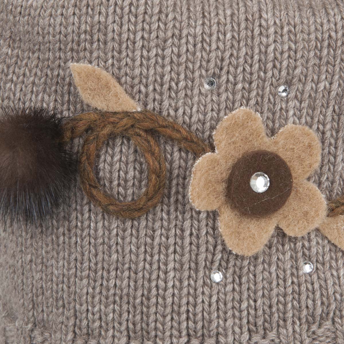 berretto lana maglia con deco e pompon --> cappelleria Hutstuebele ... berretto lana maglia con deco e pompon --> cappelleria Hutstuebele ...