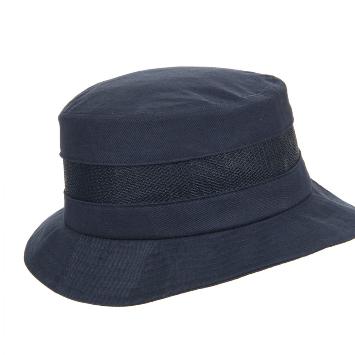 Cappello in cotone con tesa piccola